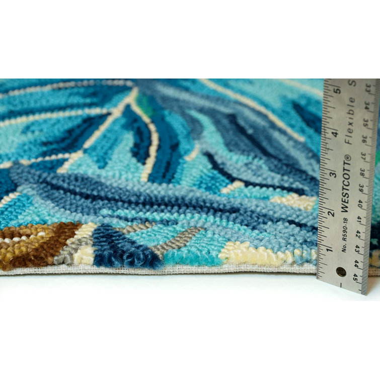 August Grove® Valois Hand Hooked Rug & Reviews | Wayfair