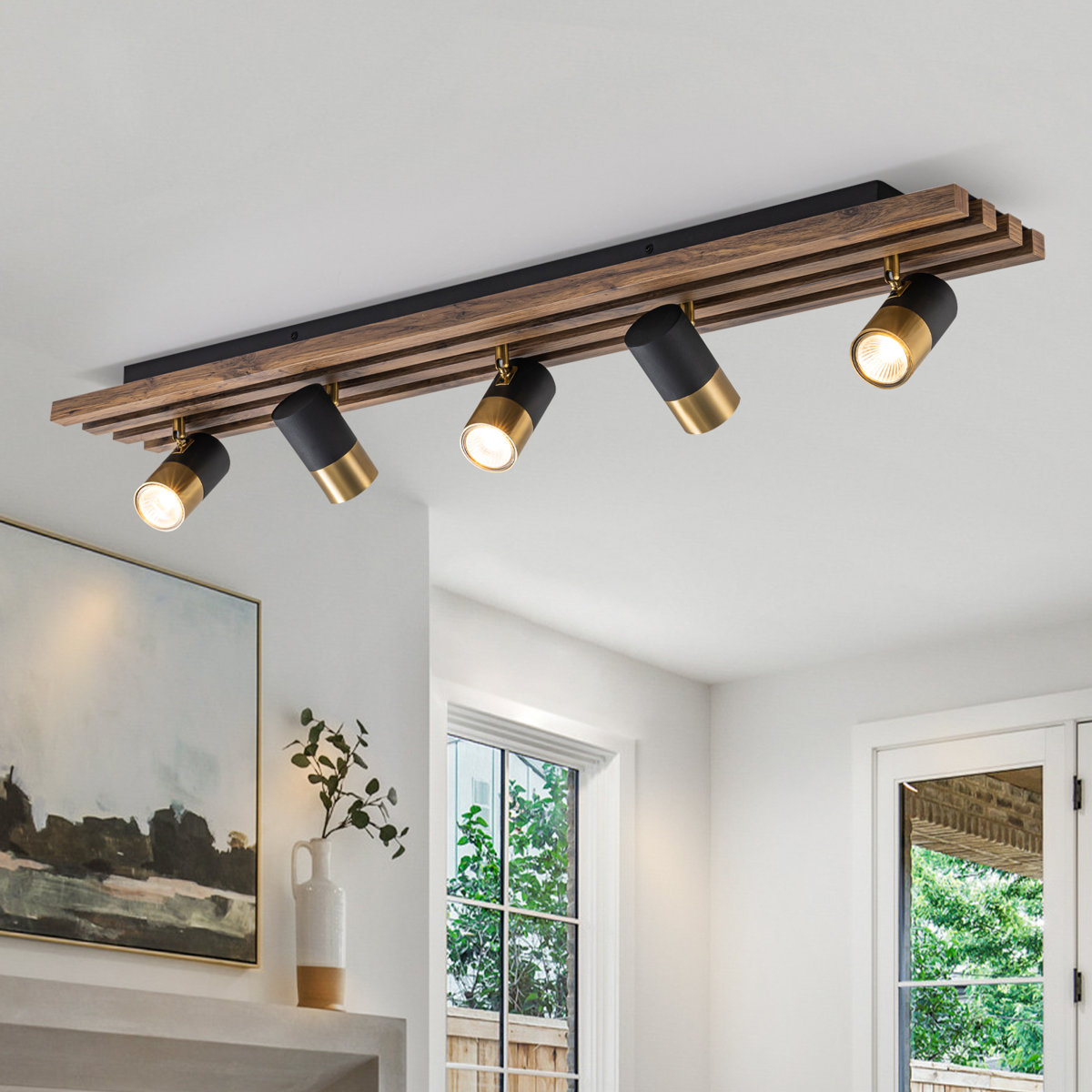 k2aqua bs 5-Light Track Light Kit With Rotatable Heads | Wayfair