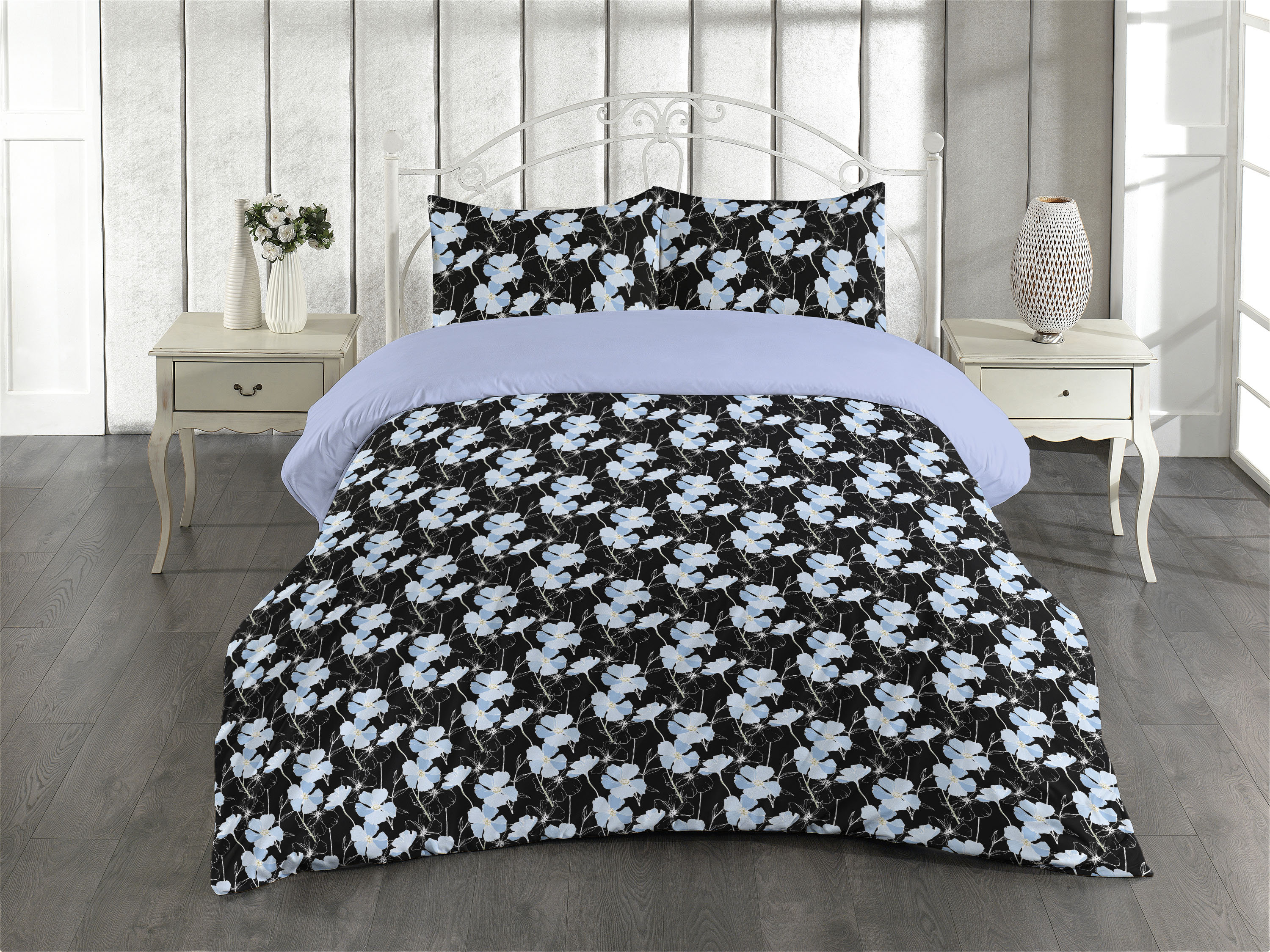 East Urban Home Caniya Microfiber Duvet Cover Set | Wayfair