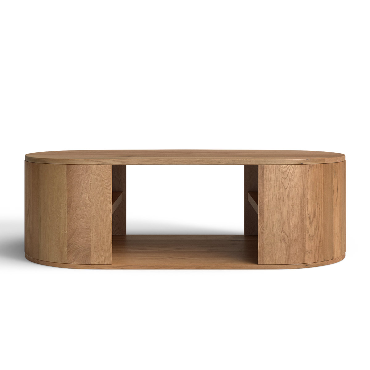 Joss & Main Element Solid Wood Solid 1 Coffee Table with Storage | Joss ...