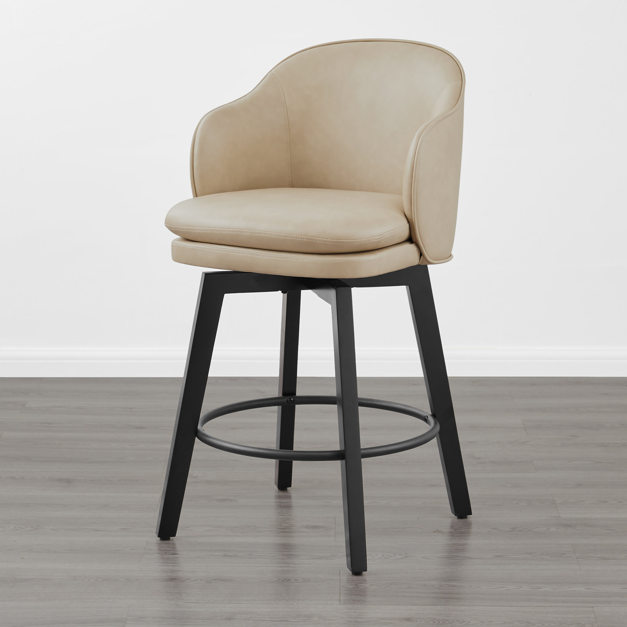 Latitude Run® Swivel Bar Stool With Back & Reviews - Wayfair Canada