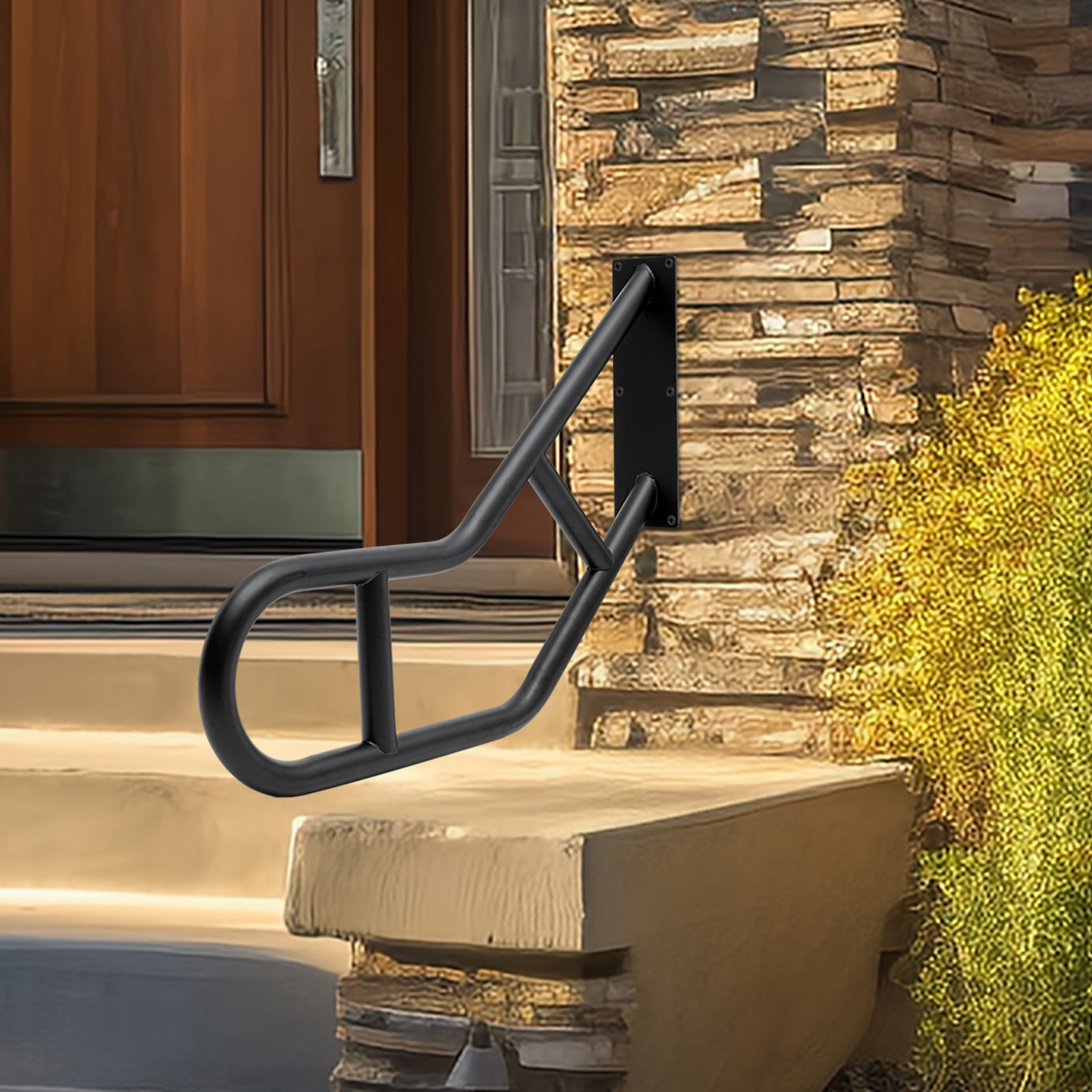 DENFER 21.7" U-Shaped Wall Mount Stair Banister - Wayfair Canada