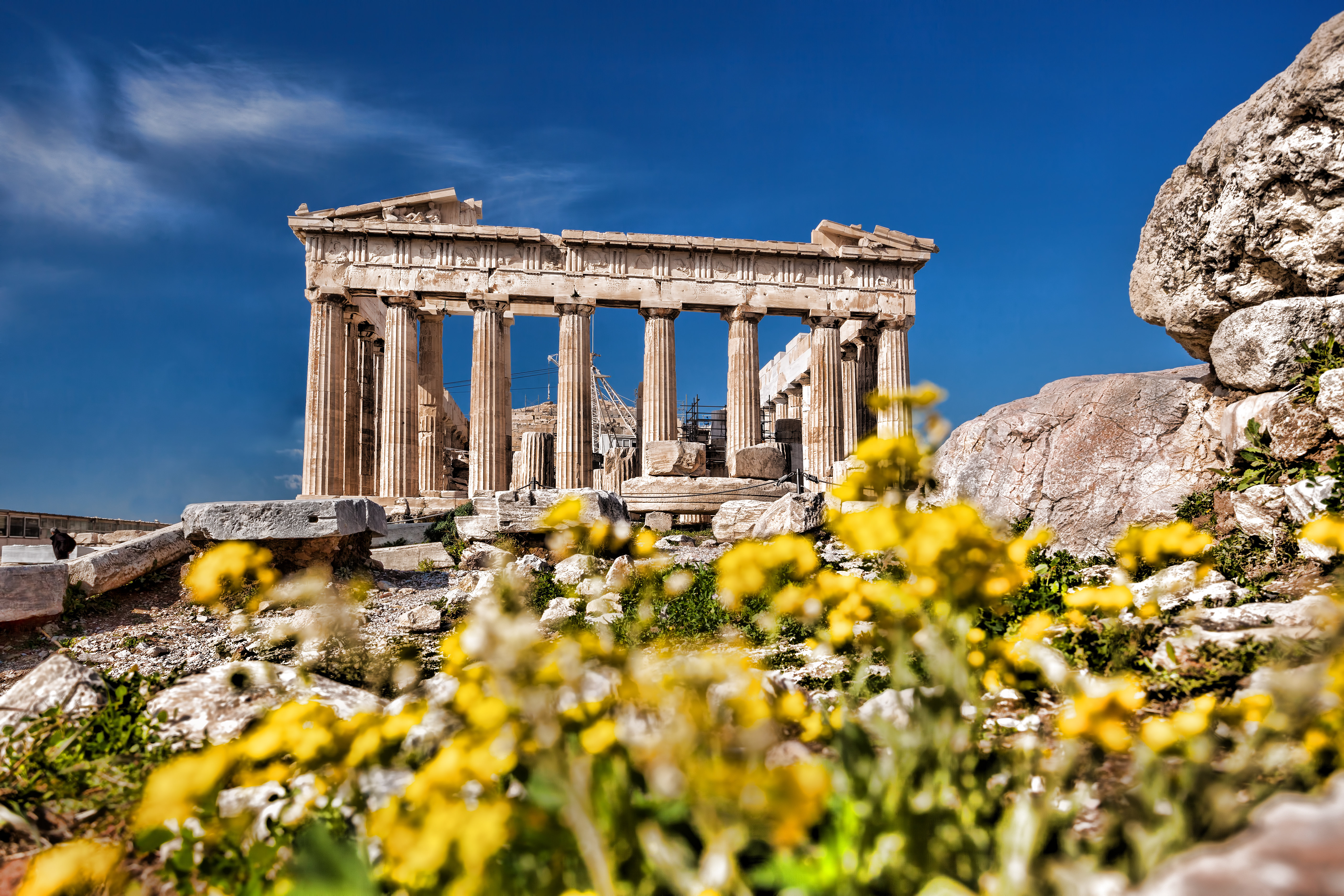 Ebern Designs Acropolis With Parthenon Temple In Athens, Greece ...