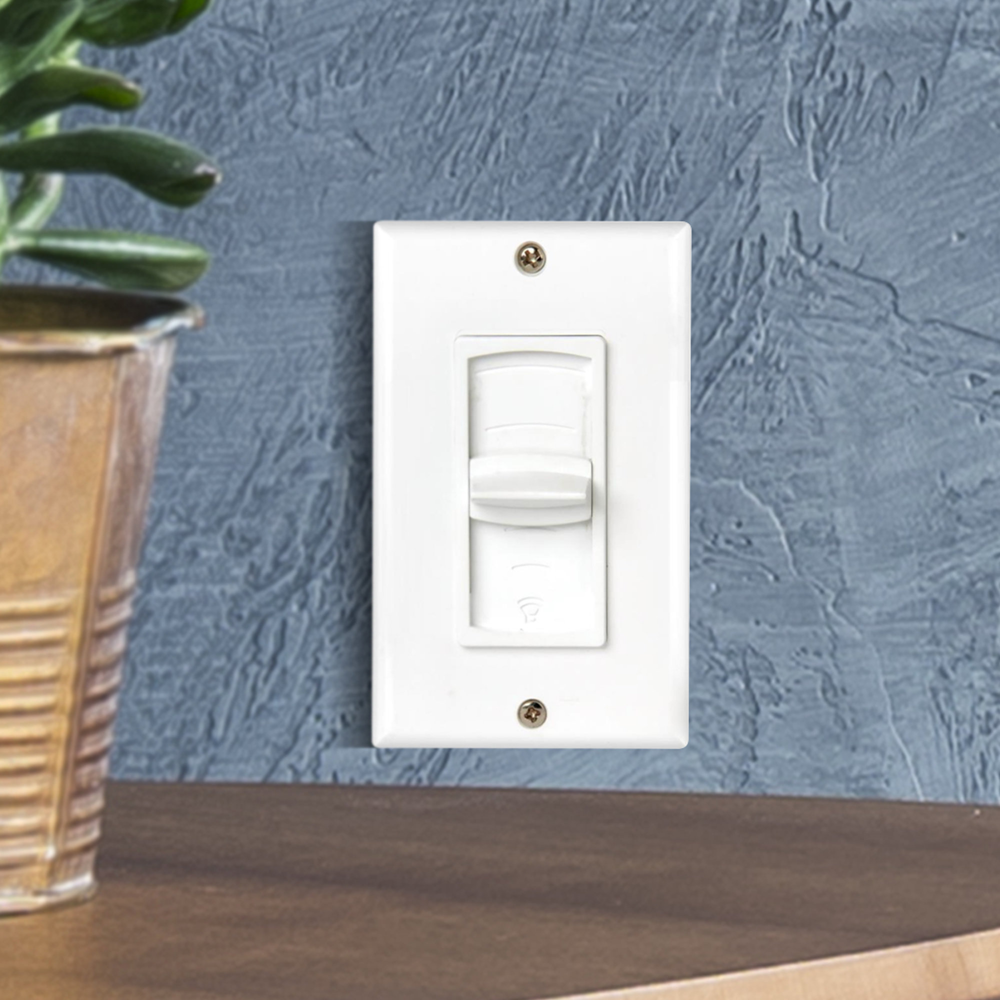Pyle Wall Mount Volume Control, In-Wall Vertical/Sliding Speaker Volume ...