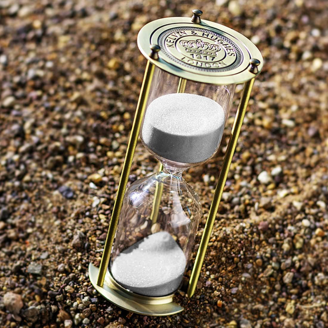 Astoria Grand Brass Hourglass Sand Timer 60 Minute,Metal Sand Watch 60 ...