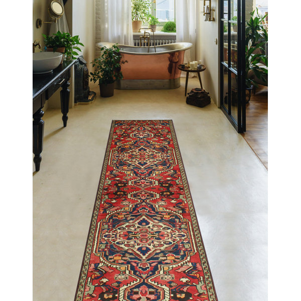 Isabelline Jaiyen One-of-a-Kind 2'6" X 12'8" 2022 Runner Wool Area Rug ...