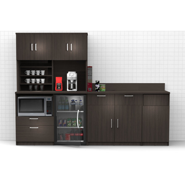 Breaktime Buffet Sideboard Kitchen Break Room Lunch Coffee Kitchenette ...