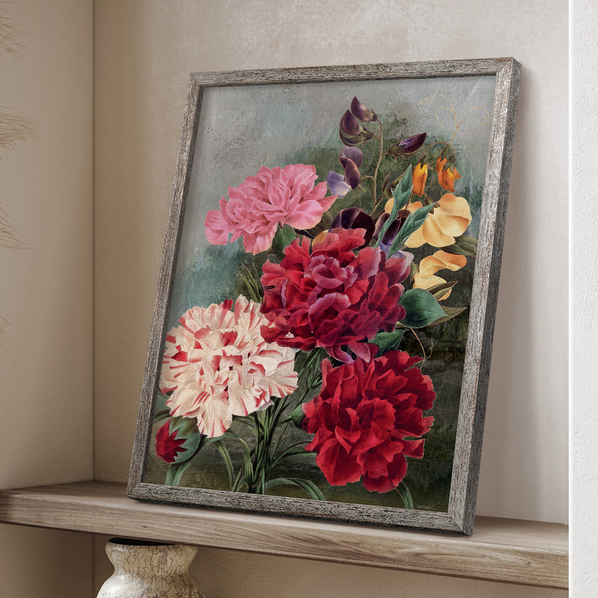 Lark Manor™ Botanical Landscape IV Framed Print - Solid Wood | Wayfair