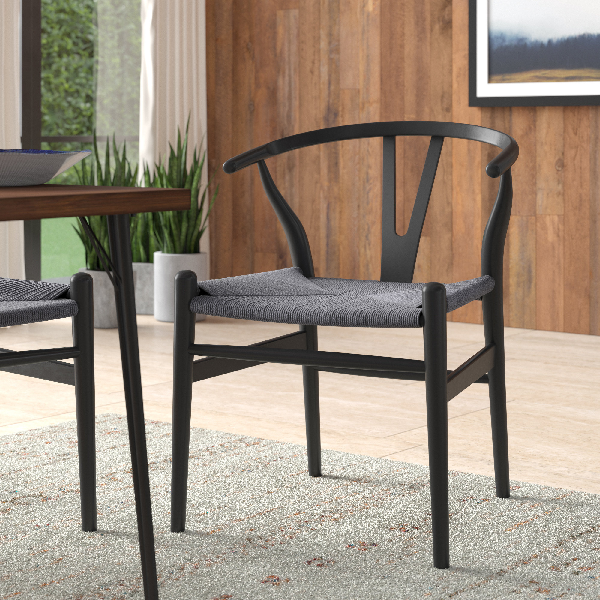 Union Rustic Quintin Solid Wood Cross Back Side Chair & Reviews | Wayfair