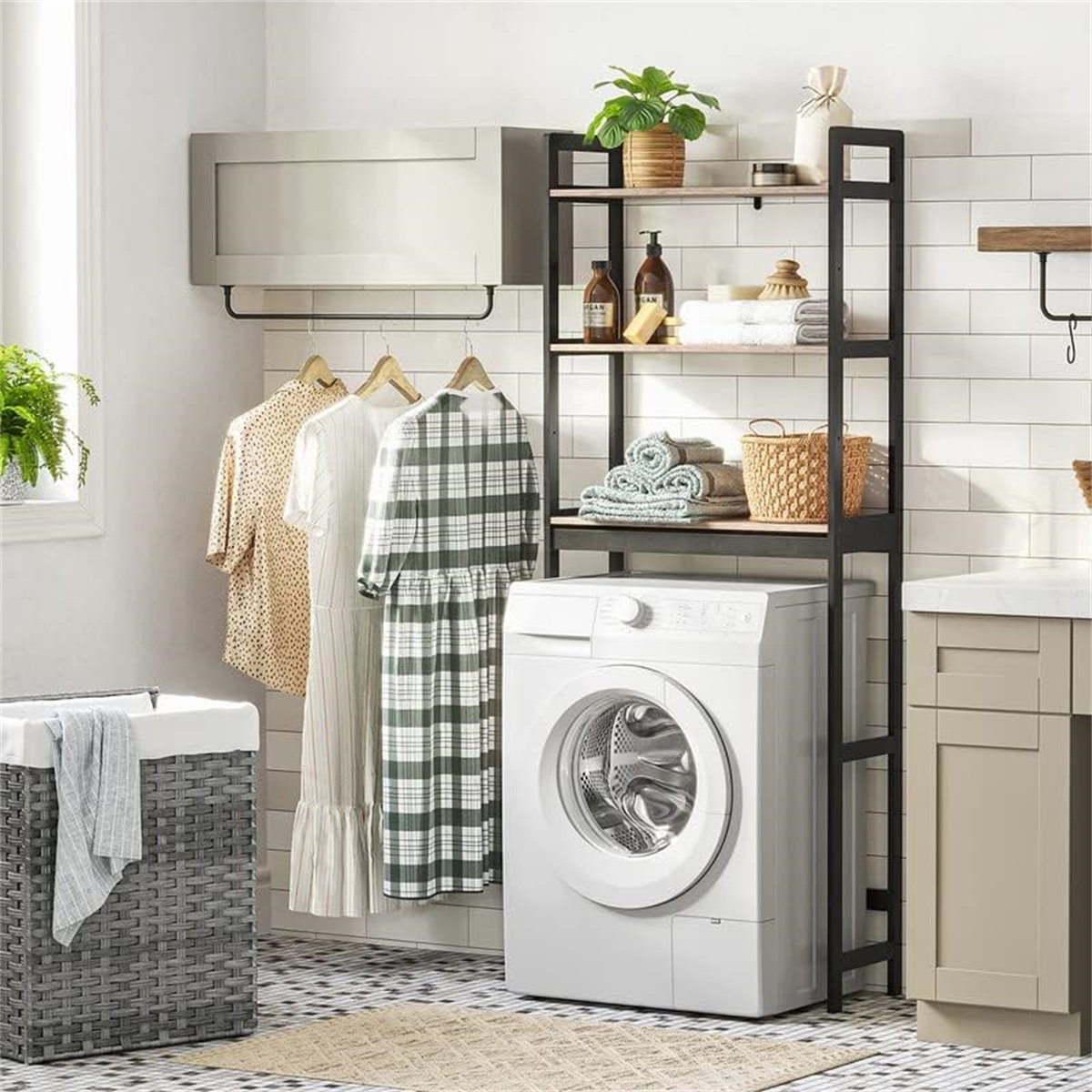 Rebrilliant Maytee Freestanding Over-the-Toilet Storage | Wayfair