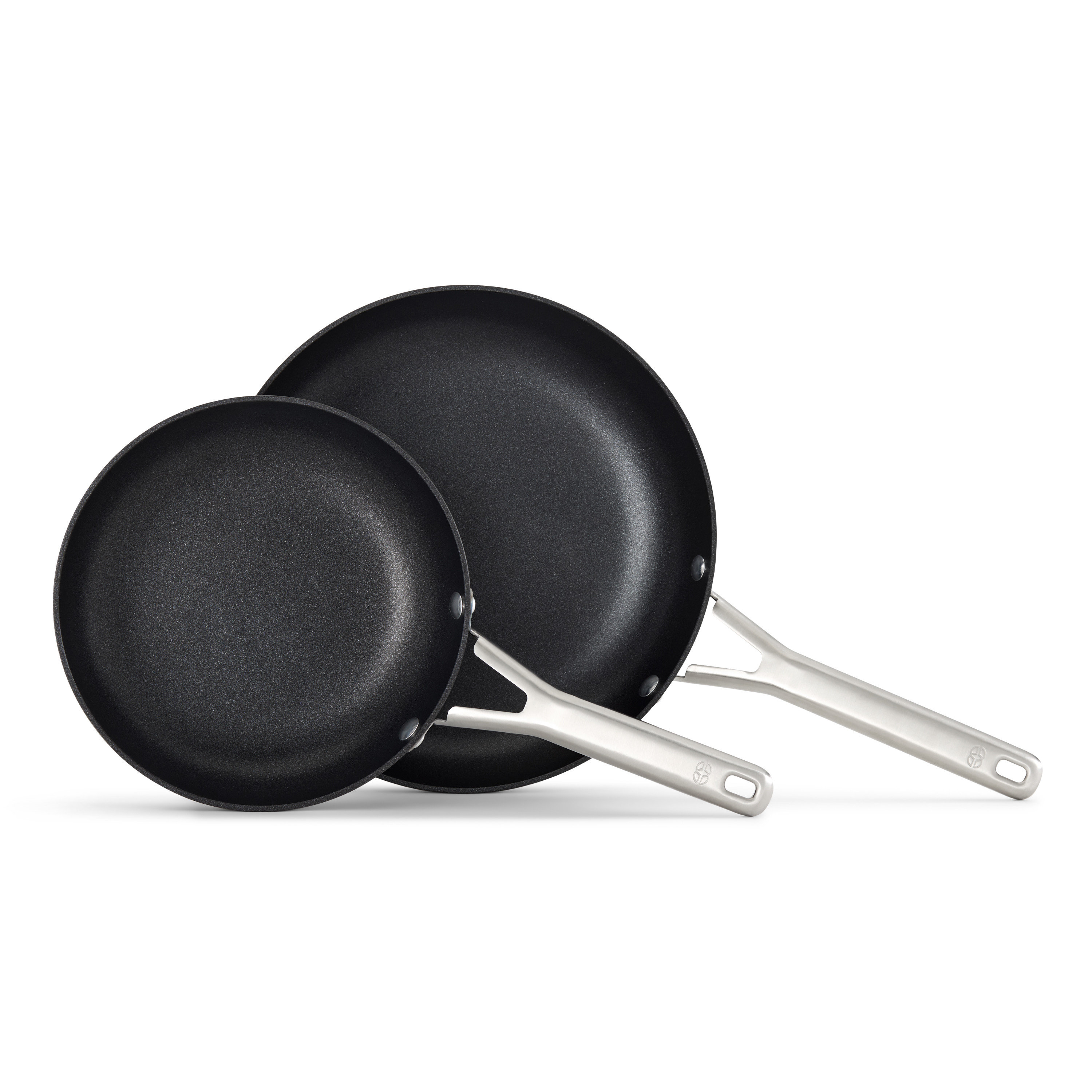 Calphalon Hard-Anodized Nonstick 8" and 10" Frying Pan Set & Reviews ...