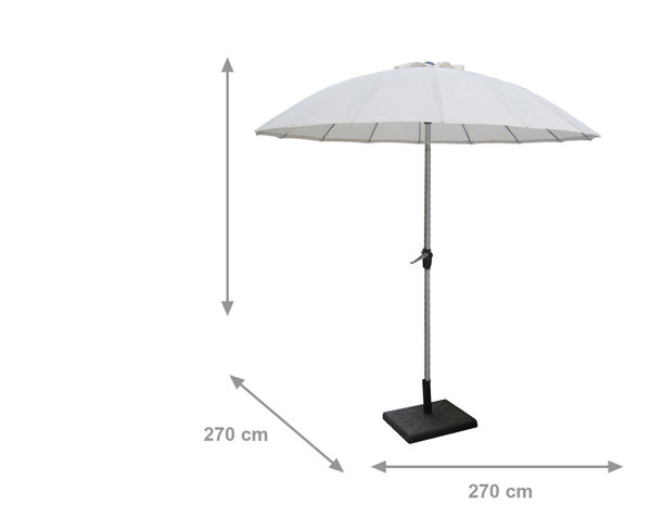 Dakota Fields 2.7m Traditional Parasol | Wayfair.co.uk
