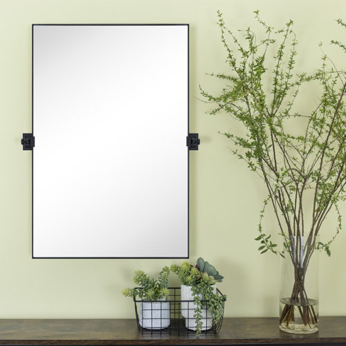 Red Barrel Studio® Metal Rectangle Wall Mirror & Reviews | Wayfair