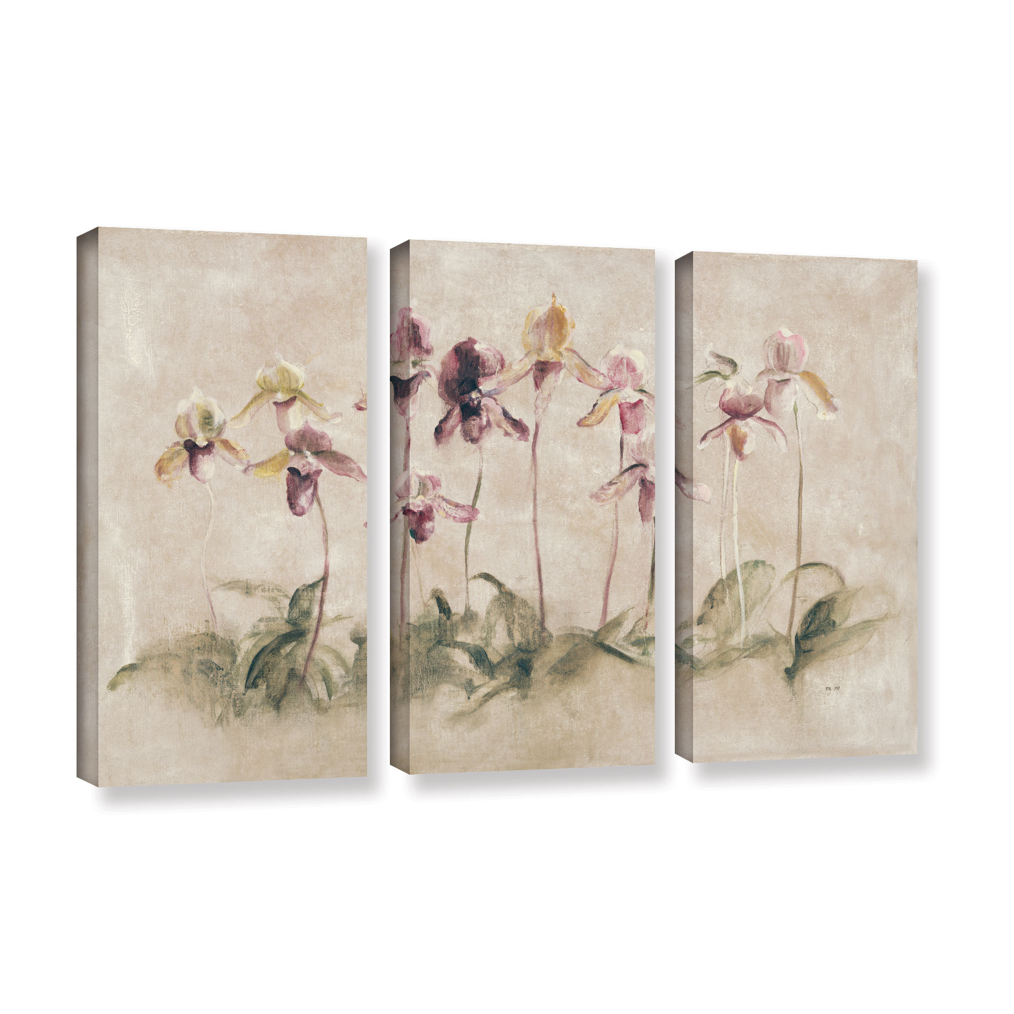 Ophelia & Co. Musgrave Purple Dancing Orchids' by Cheri Blum 3 Piece ...