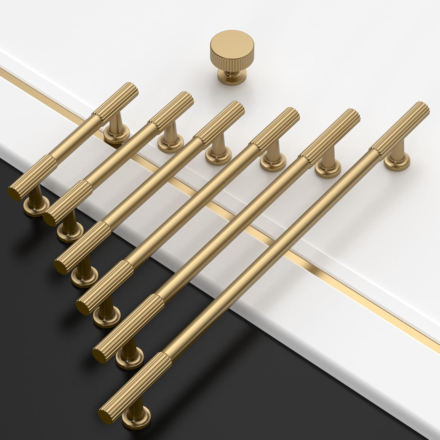 Frontier Grain 10 Pack Cabinet Handles, 5 Inch Hole Center Pulls For ...