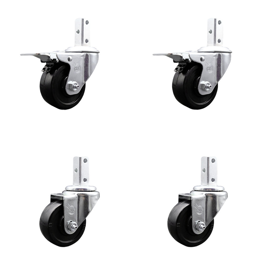 Service Caster Square Stem Caster | Wayfair