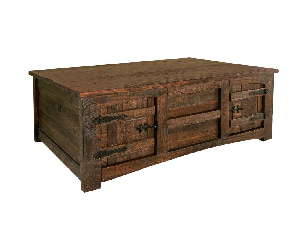 Birch Lane™ Jandre 4 Drawer 4 Doors Cocktail Table | Wayfair