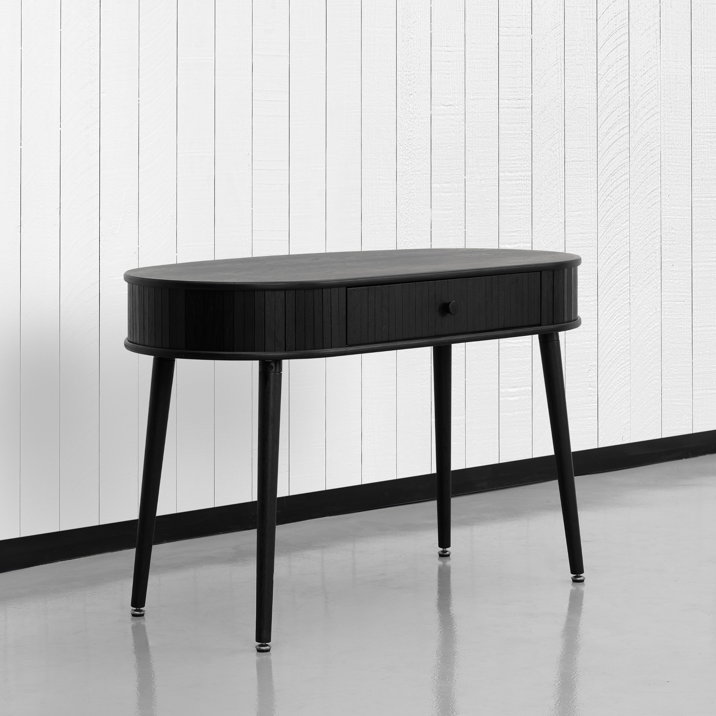 George Oliver NTC Shirley STREAM Desk, Modern Wooden Writing Desk with ...