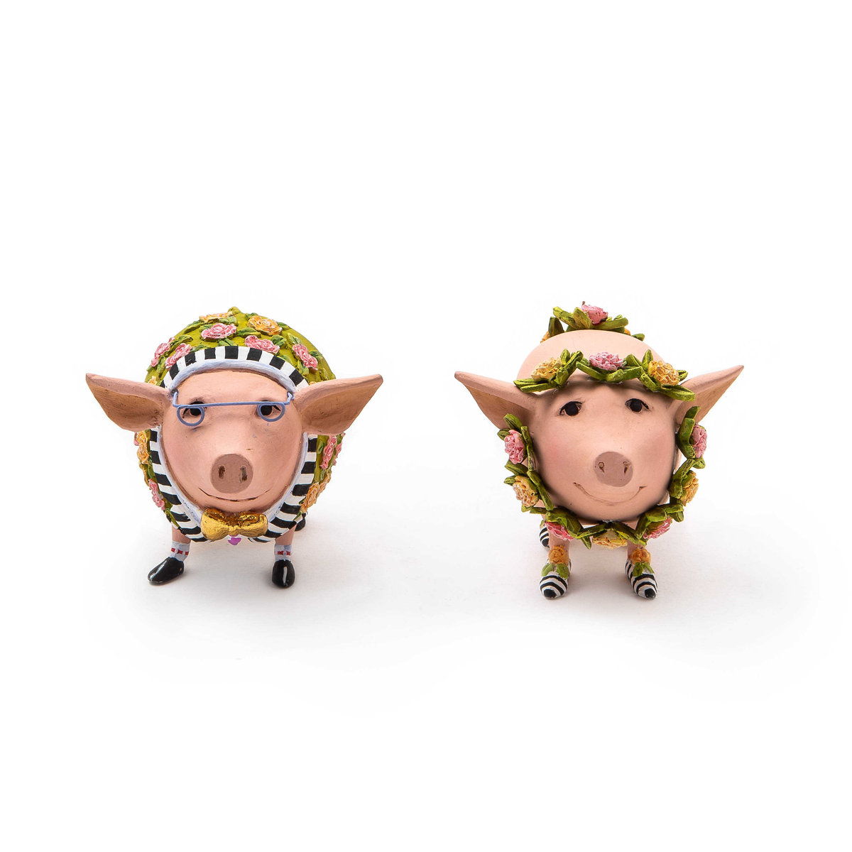 MacKenzie-Childs Patience Brewster Noah's Ark - Portia & Preston Pigs ...