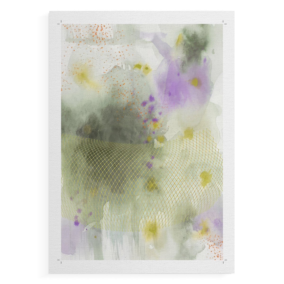Astoria Grand Veil Of Sunshine II -Canvas Print Only - NOT FRAMED | Wayfair