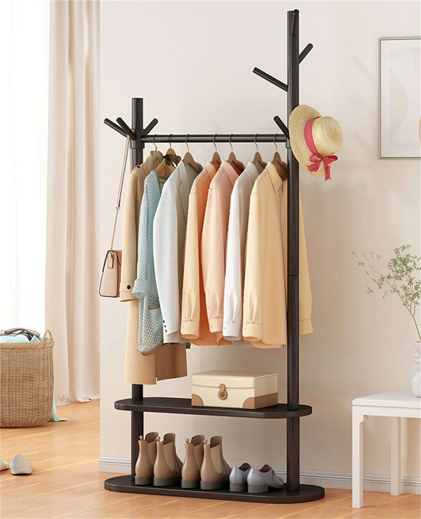 Thrones Designs Porte-chapeaux en bois massif Aesthetic - Wayfair Canada