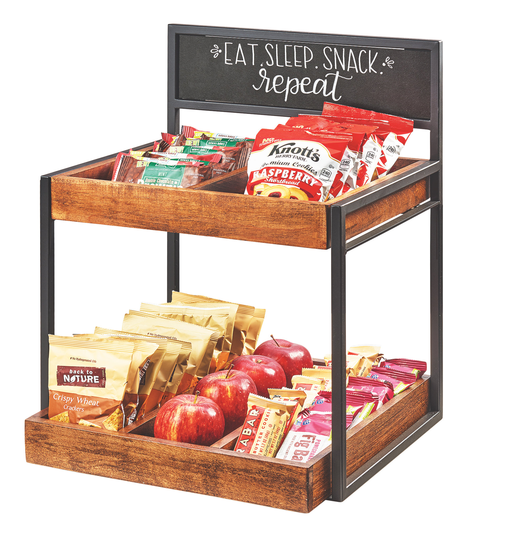 Cal-Mil Two Tier Merchandiser with Chalkboard Sign | Perigold