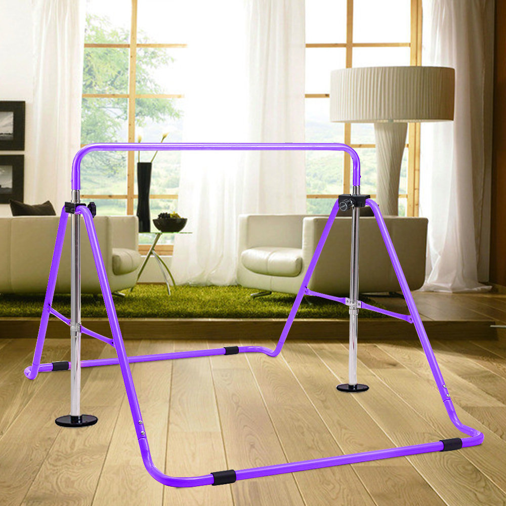 JTANGL Expandable Gymnastics Bars, Adjustable Height Gymnastic ...