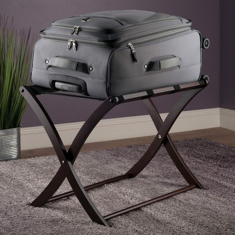 Kiflic Luggage Rack,Folding Suitcase Stand for Guest Room, Bedroom ...