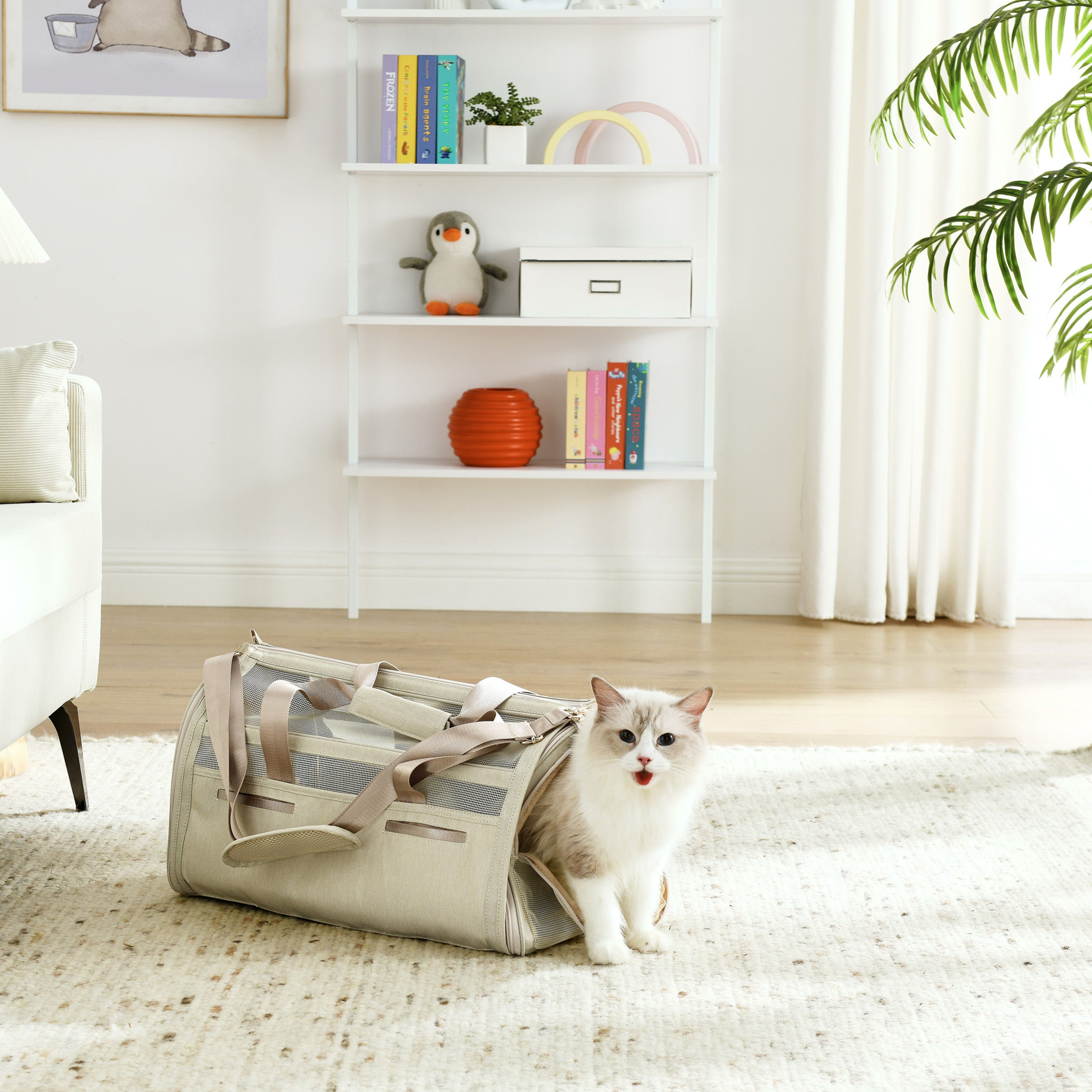 Sam's Pets Sac de transport pour chien et chat Scout 19 po beige ...