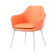 George Oliver Teegan Upholstered Metal Armchair & Reviews | Wayfair