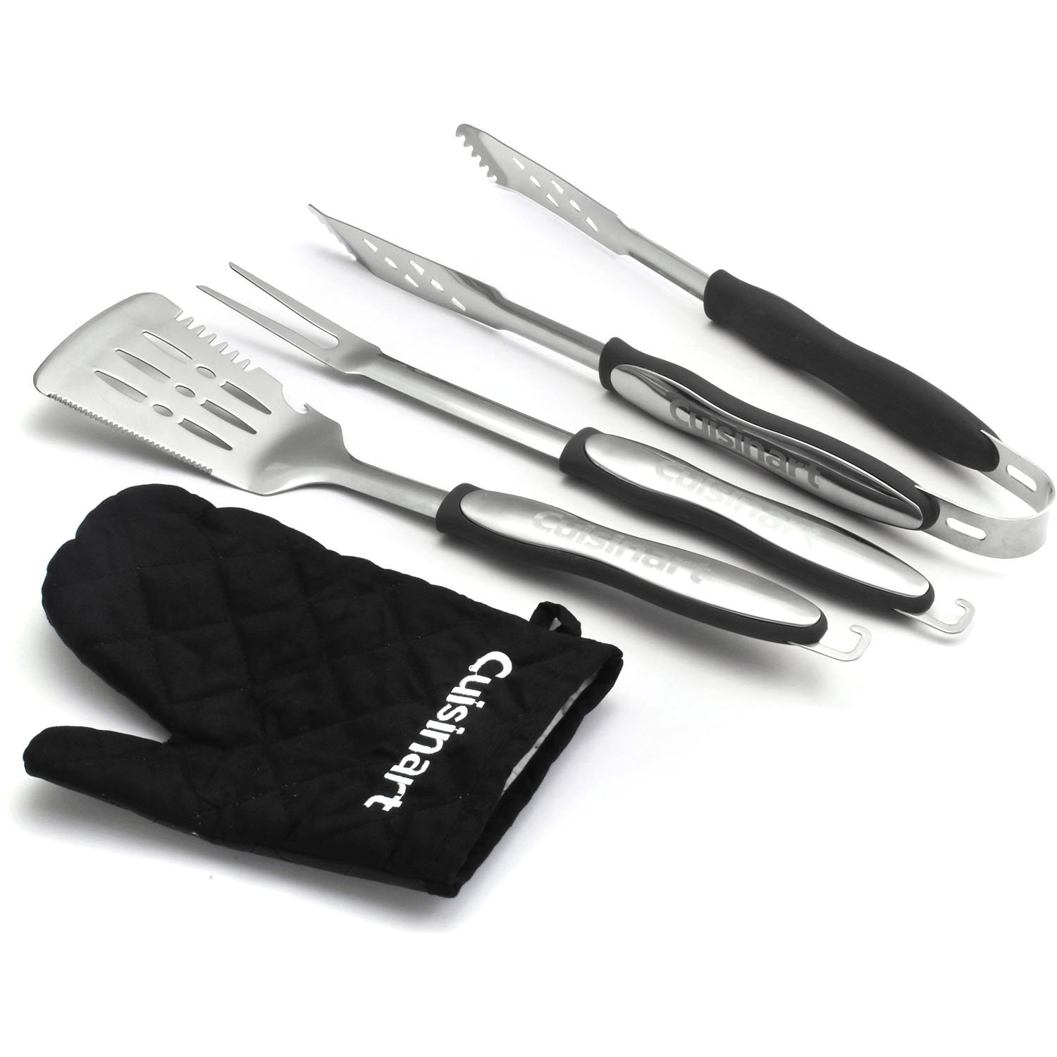 Cuisinart 3pc Grilling Tool set with Grill Glove & Reviews | Wayfair
