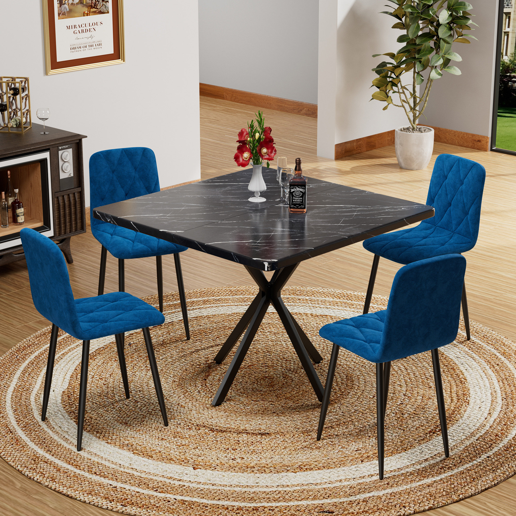 square dining table for 6