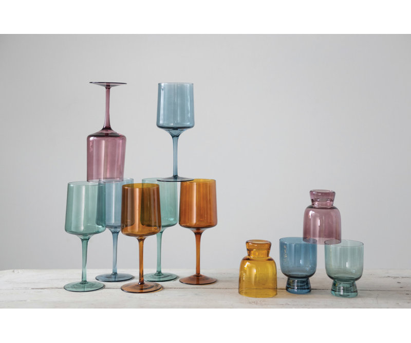 AllModern Orland 4 Piece Glass Glassware Set | Wayfair