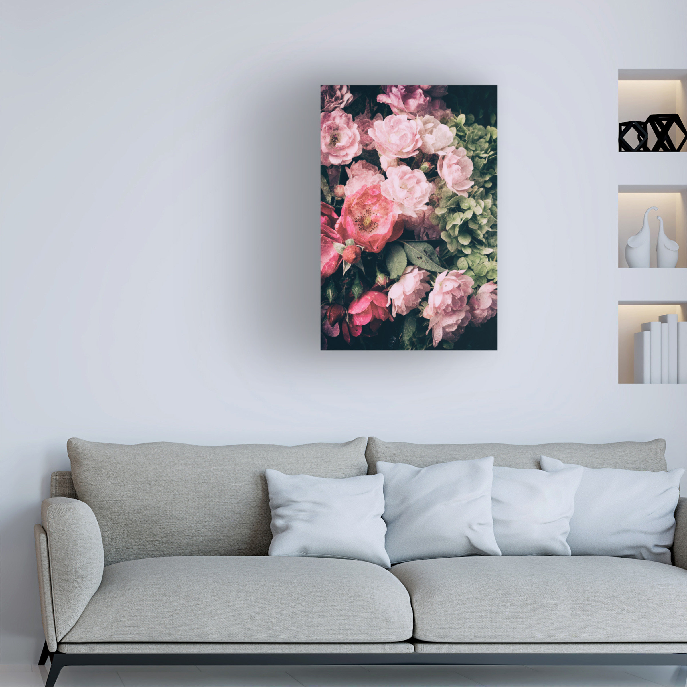 Winston Porter Floral 28 On Canvas by Incado Painting | Wayfair