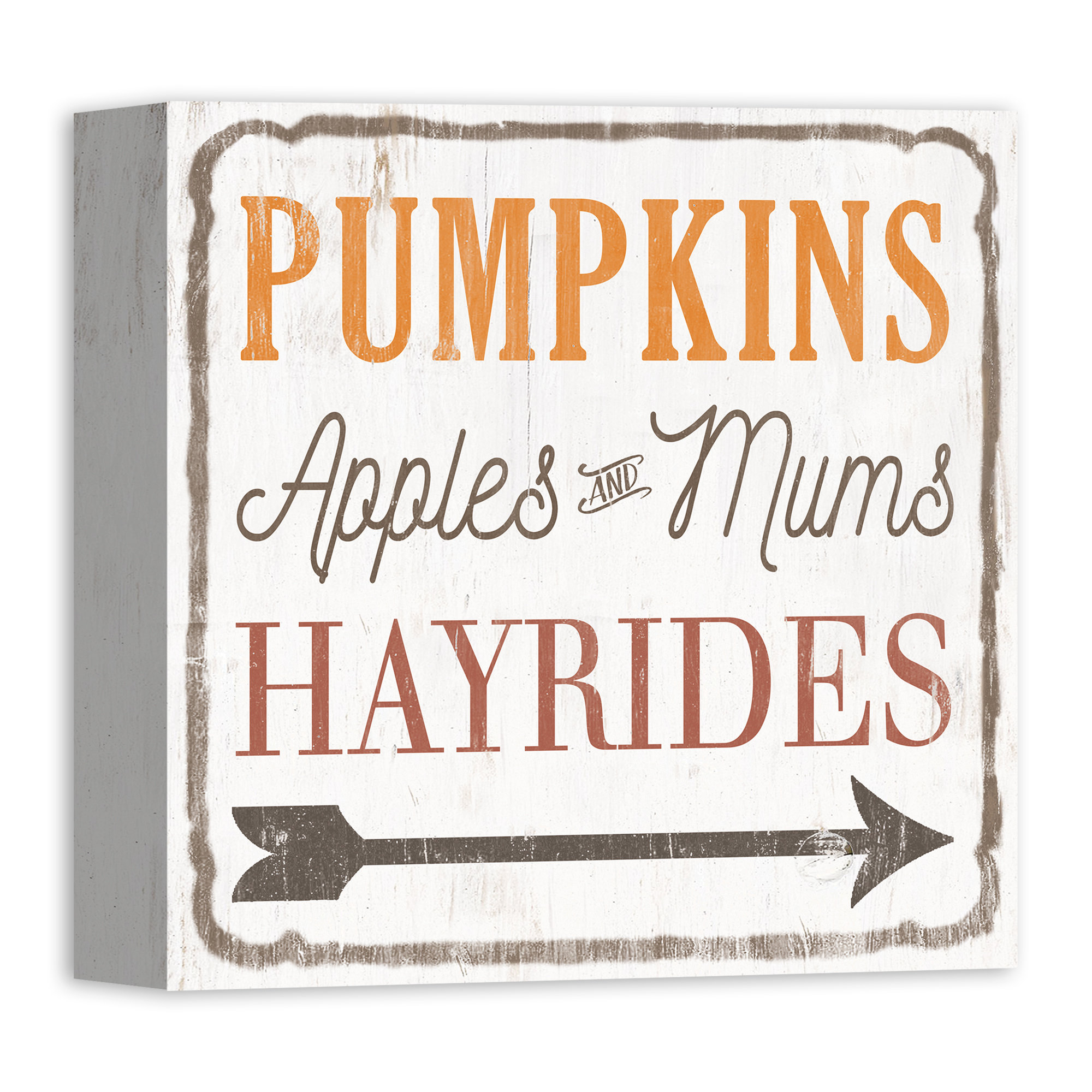 Trinx Fall This Way Print On Canvas | Wayfair