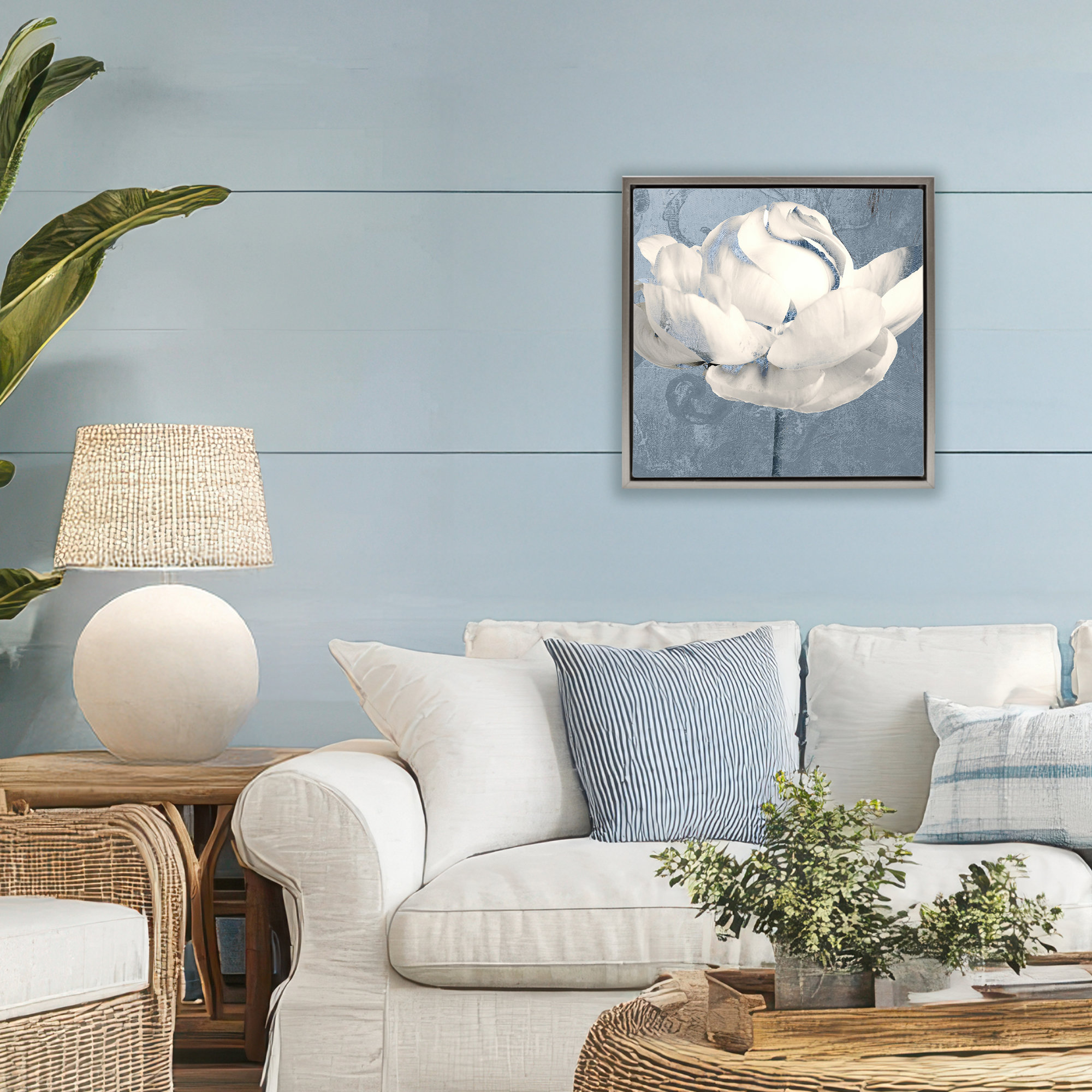 Latitude Run® Gilded Rose Floating Frame, design by Sophie 6 | Wayfair