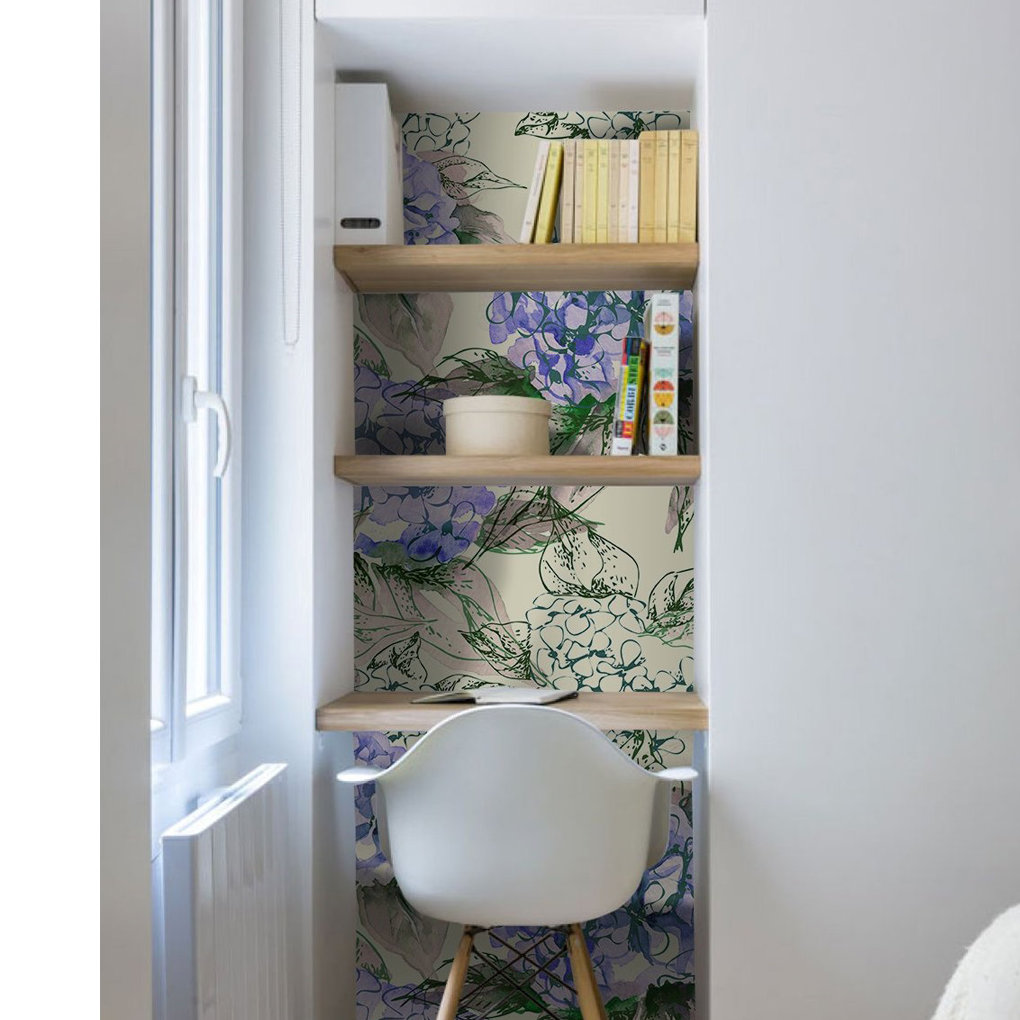 Rosalind Wheeler Catrien 2.5m x 2.5m Matte Wallpaper Roll | Wayfair.ie