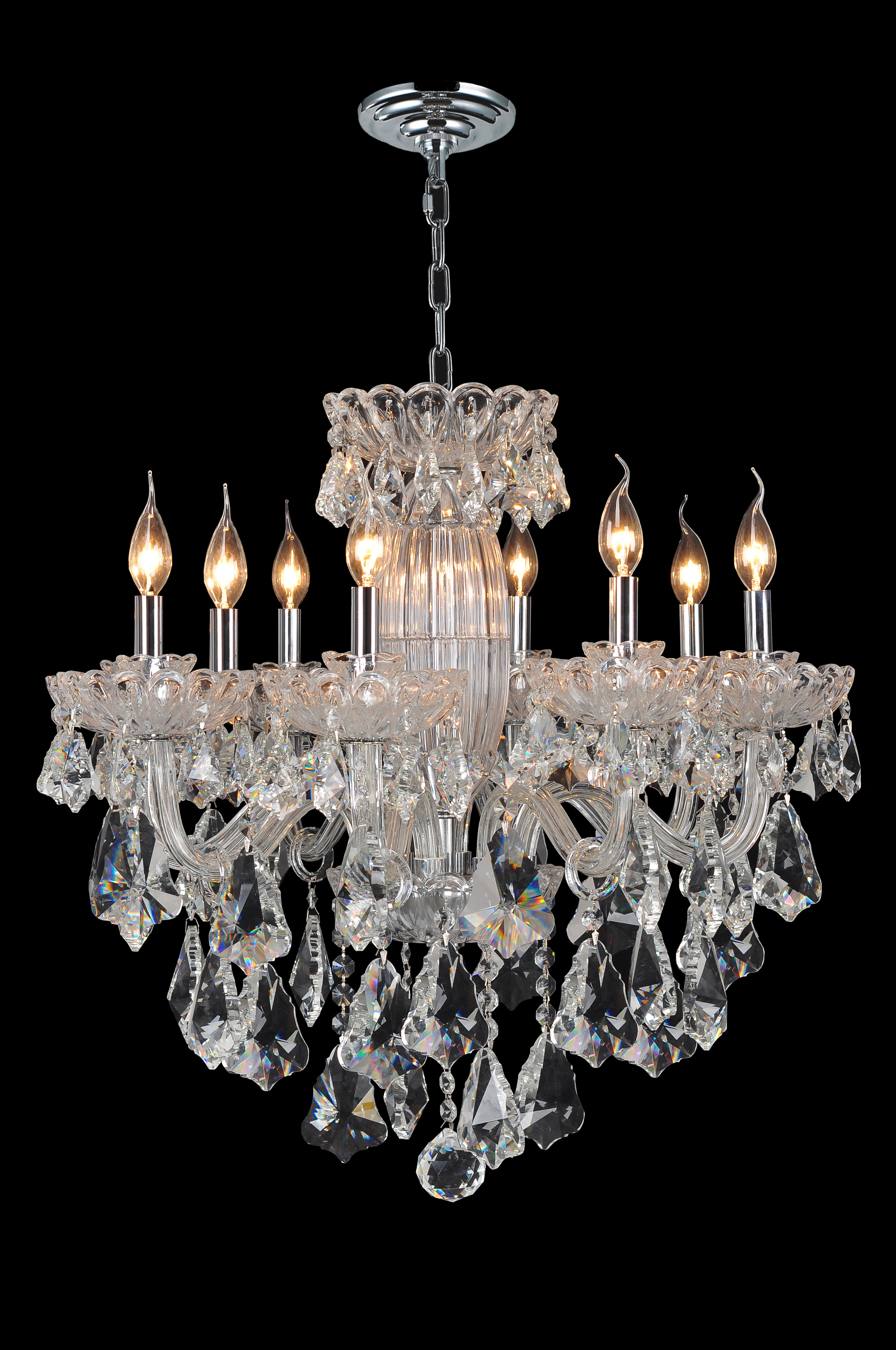 Mark Roberts 8 - Light Candle Style Empire Chandelier - Wayfair Canada