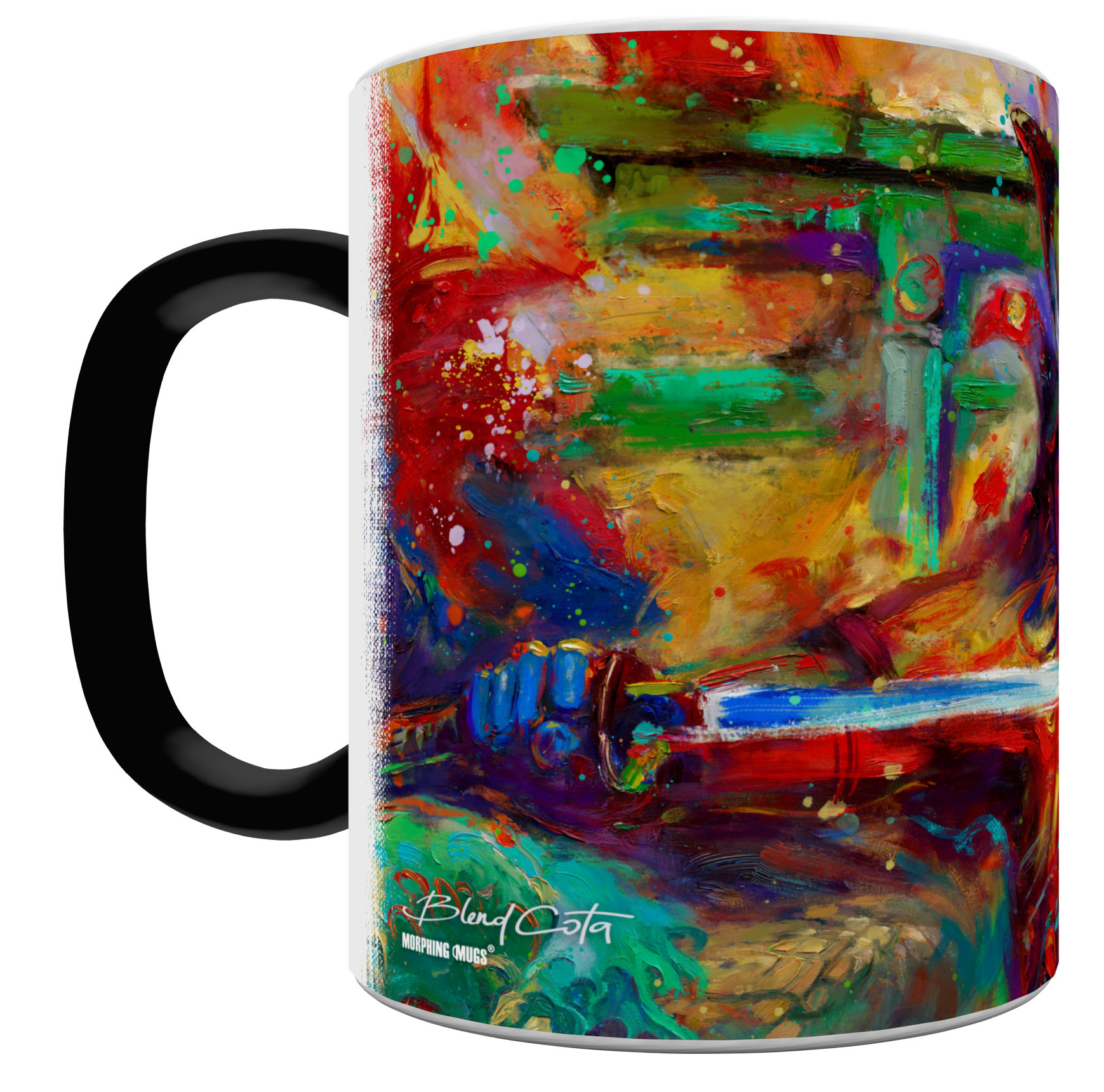 Morphing Mugs Blend Cota Samurai Warrior Morphing Mugs Heat-Changing ...