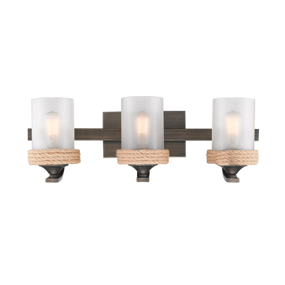 Canora Grey Davy 3-Light Vanity Light & Reviews | Wayfair