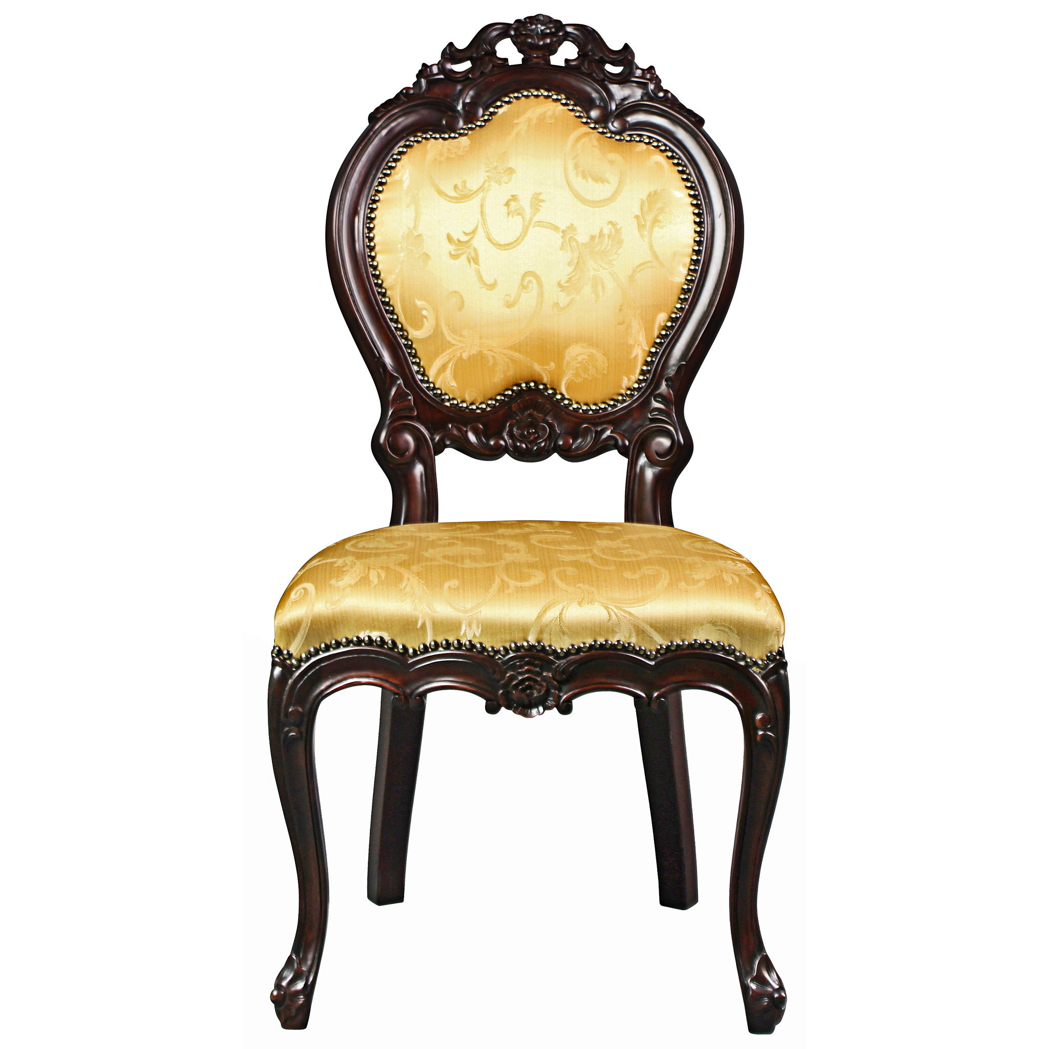 Design Toscano Lady Ambrose King Louis Back Side Chair | Perigold