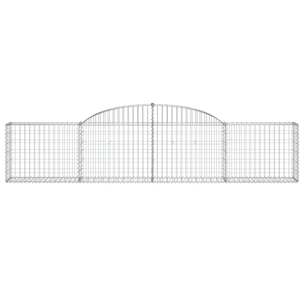 VidaXL 31.5'' H x 118'' W Silver Metal Fencing | Wayfair