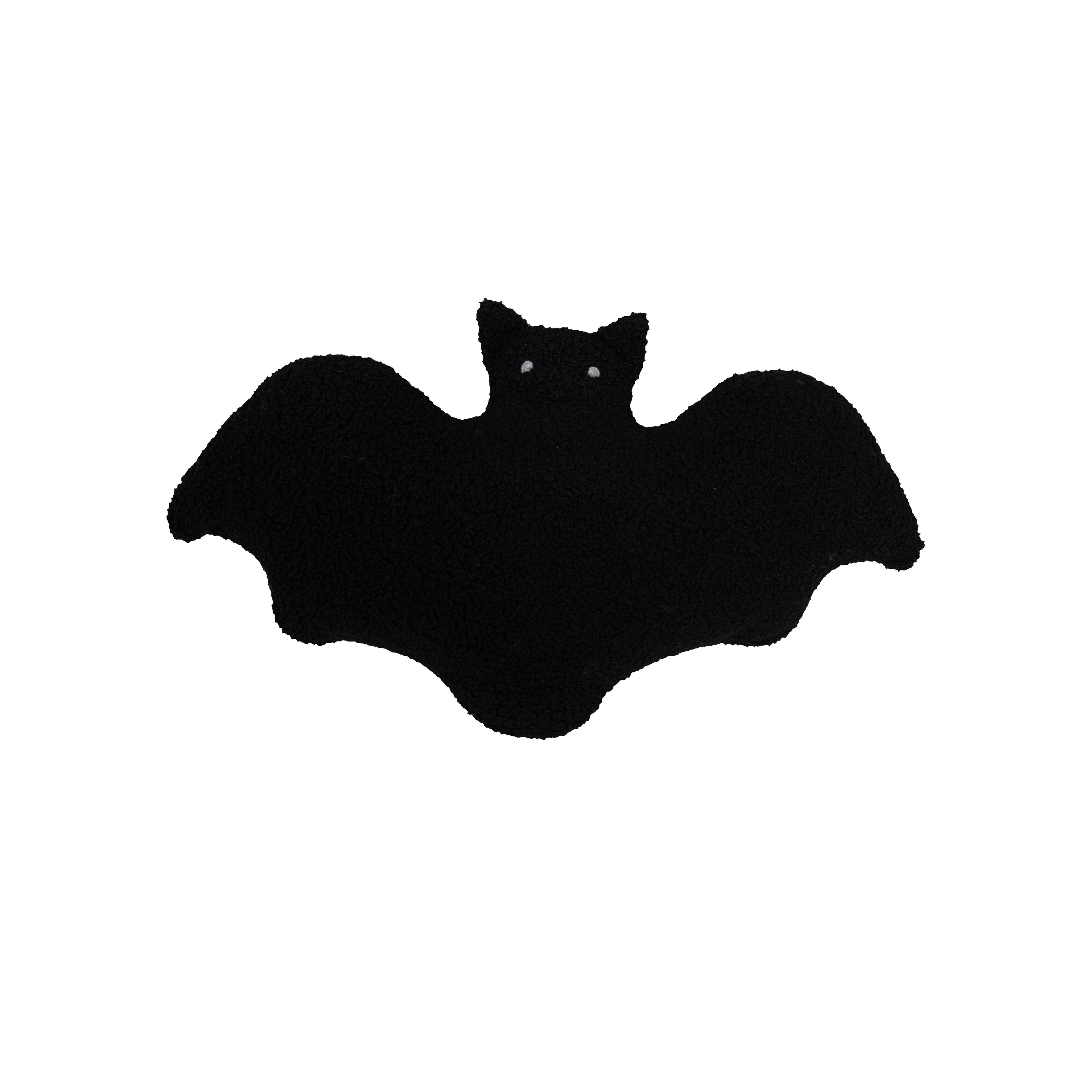 Creative Co-Op Faux Sherpa Fabric Bat Shaped Pillow | Wayfair