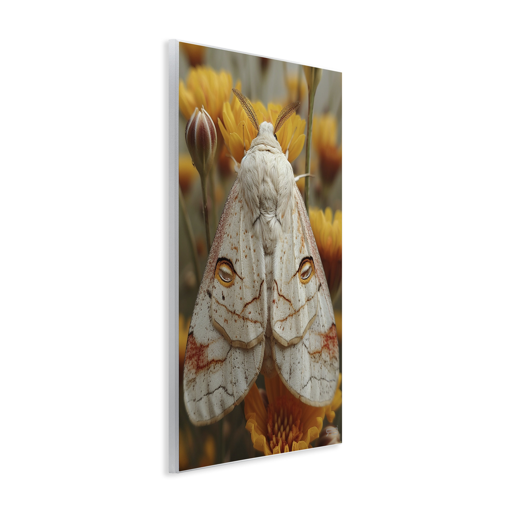 Bungalow Rose Delicate Luna Moth Wall Plaque Art by Roozbeh Bahramali ...