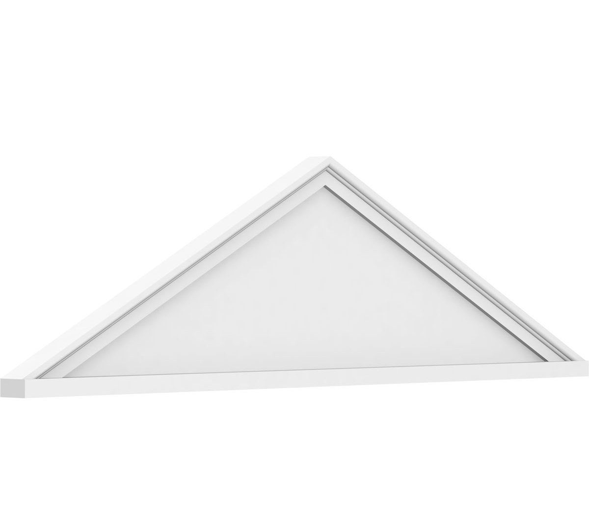 Ekena Millwork Peaked Cap Smooth Architectural Grade PVC Pediement ...