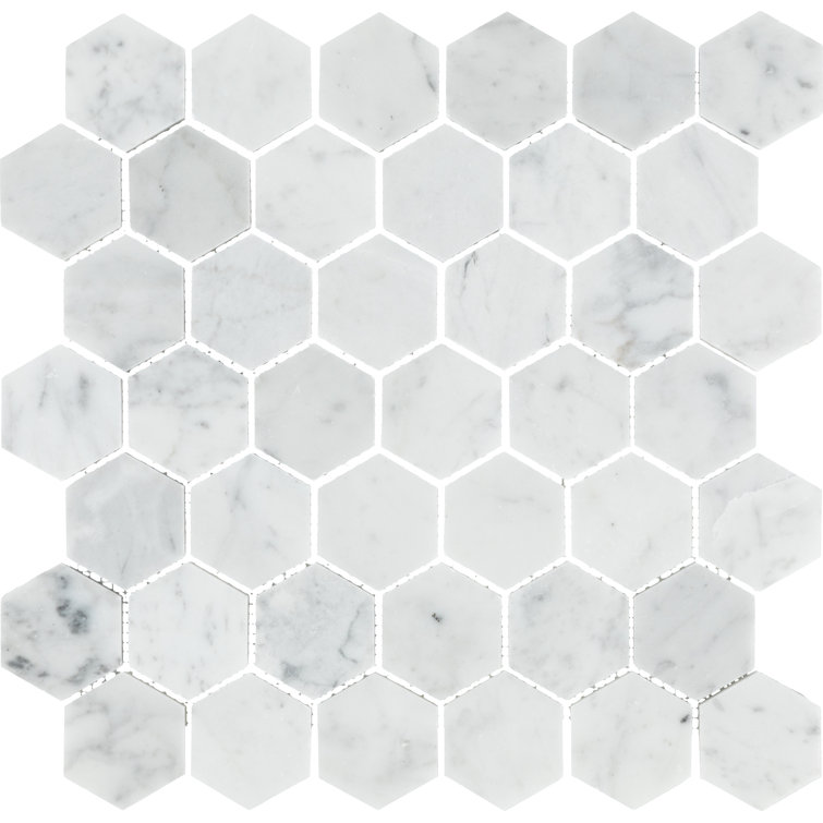 Daltile 12" x 12" Natural Stone Honeycomb Wall Tile | Wayfair