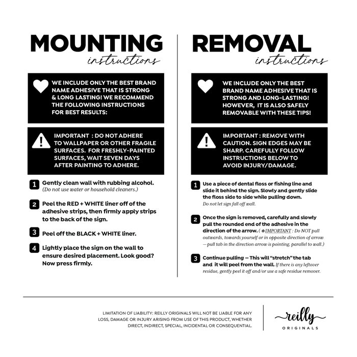 Reilly Originals Sensitive Pipes Do Not Flush Sign & Reviews | Wayfair