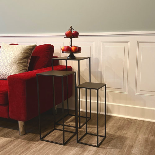 Latitude Run® Brambory Square Plant Tables | Wayfair