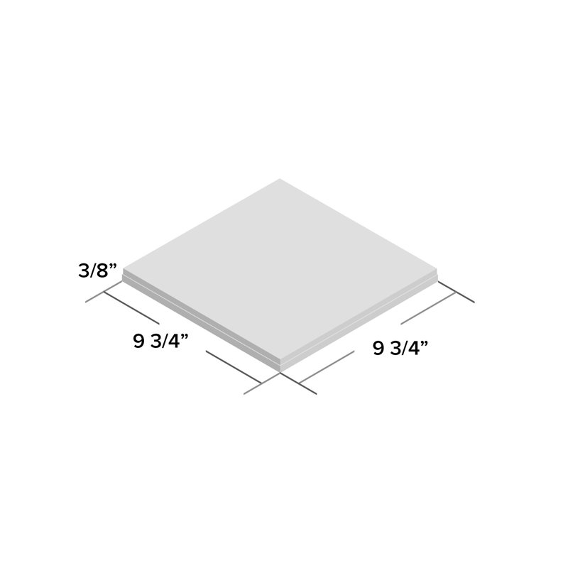 Merola Tile Evoque Arte Carthusian 10" x 10" Porcelain Patterned Wall ...