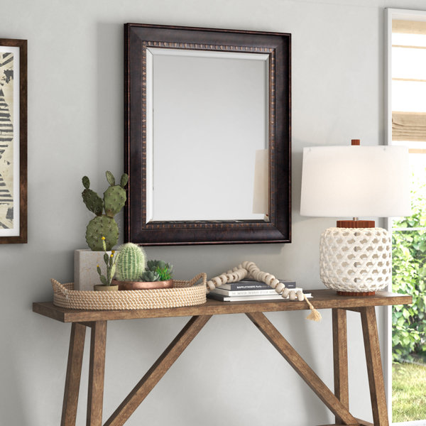 Rustic Bronze Mirror | Wayfair